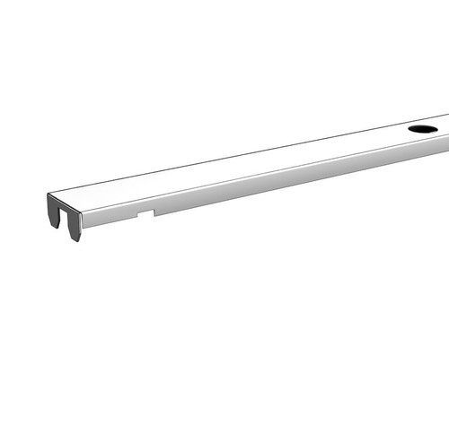 Lozier Splicer Rail, Platinum | Midwest Retail Services